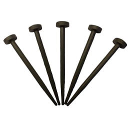 Grey Spare Pegs - Flexiborder